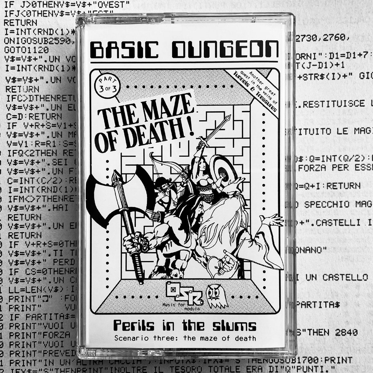 Basic Dungeon Perils in the Slums Scenario three: the maze of death HDK ...